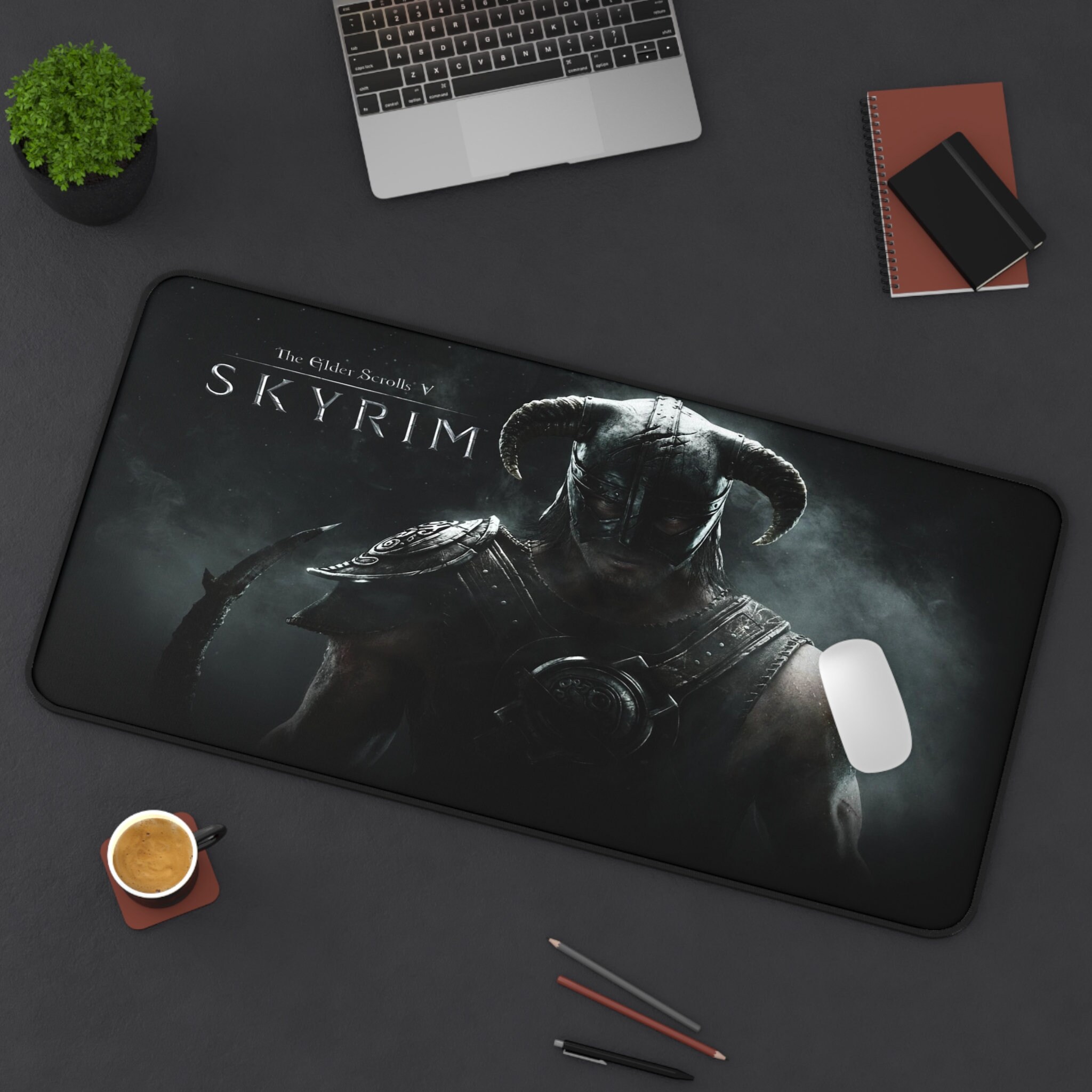 The Elder Scrolls V Skyrim Mouse Pad the Elder Scrolls Map Desk Mat ...