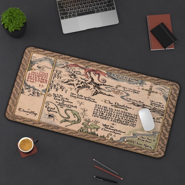 Lord of the Ring Desk Mat - Etsy
