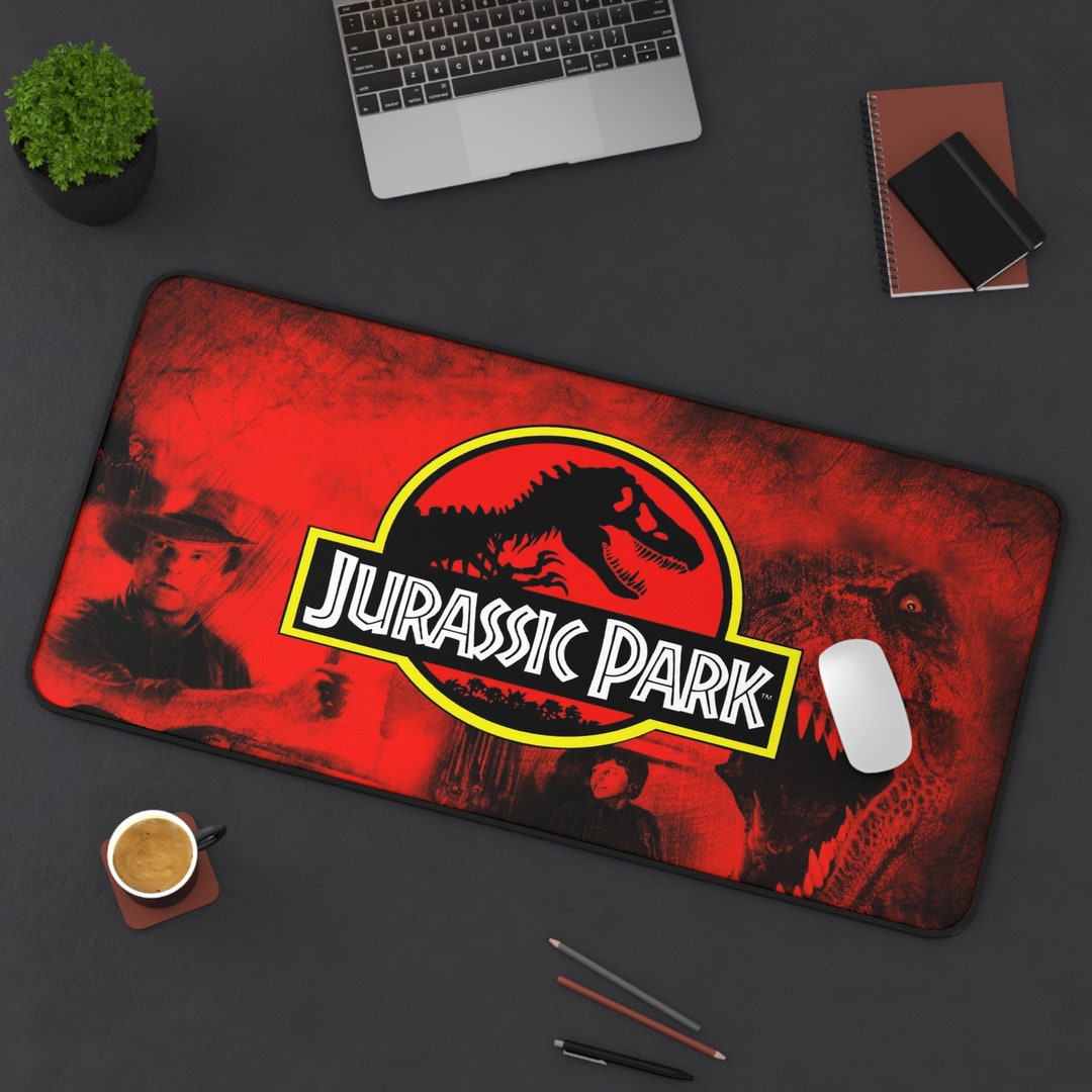 Jurassic Park Mouse Pad 5 Movie Desk Mat Anime Desk Mat Gift for Gamer ...