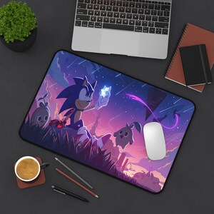 Sonic the Hedgehog Mousepad | Gaming Mouse Pad | Anime Desk Mat | Gift ...
