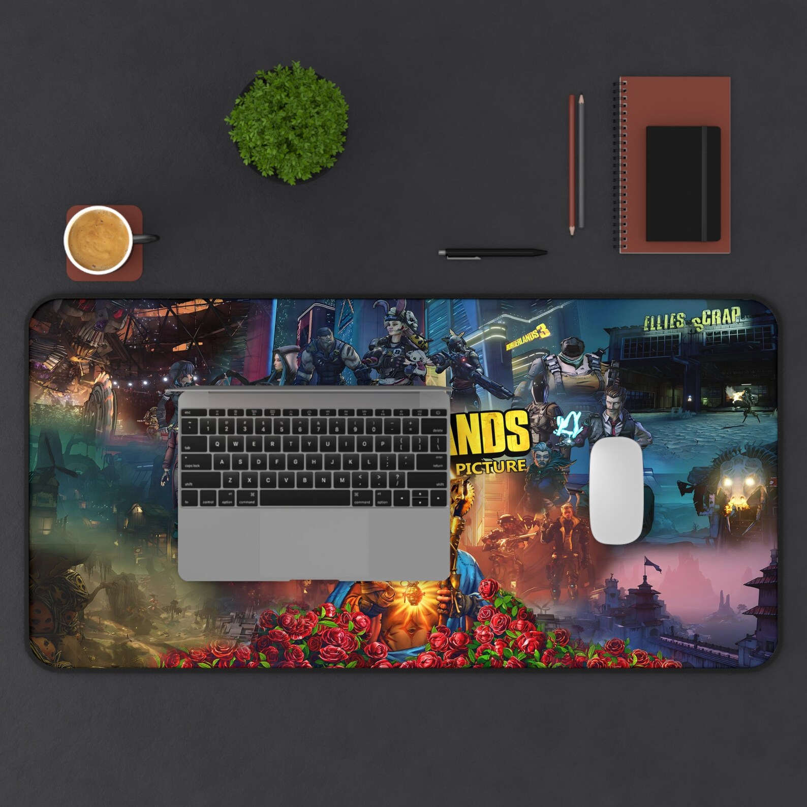 Borderlands 3 Mousepad Borderlands Desk Mat Anime Desk Mat Gift for ...