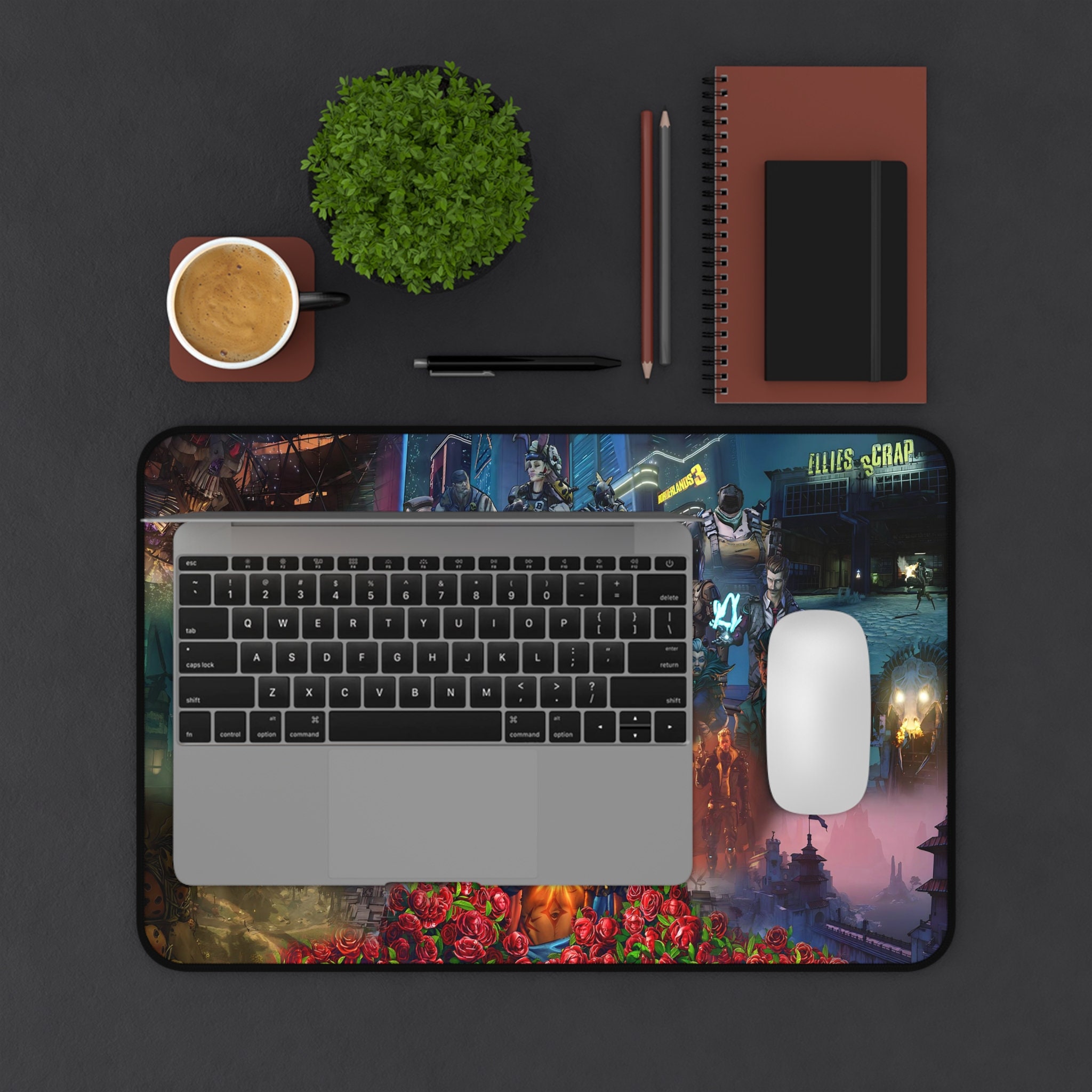 Borderlands 3 Mousepad Borderlands Desk Mat Anime Desk Mat Gift for ...