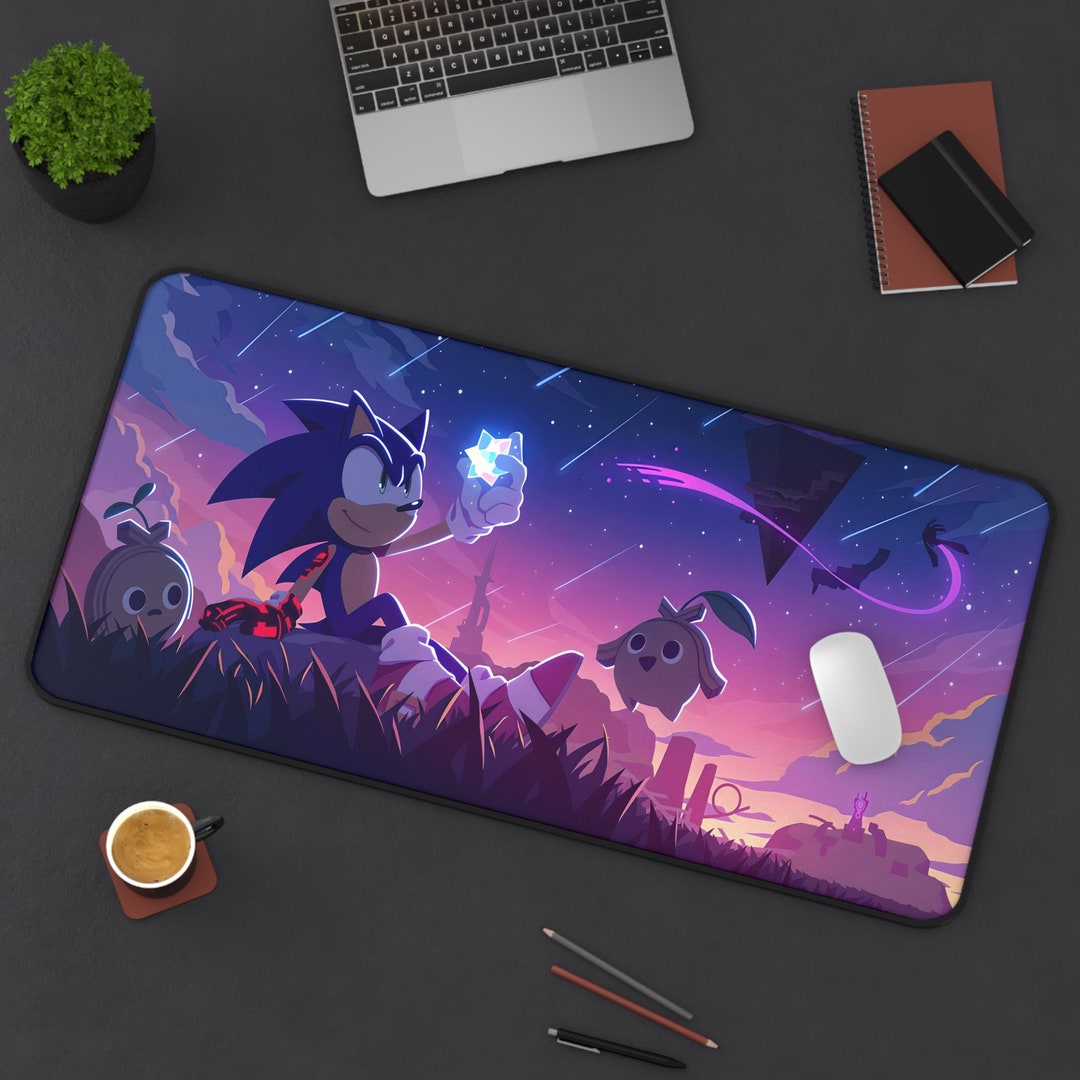 Sonic the Hedgehog Mousepad Gaming Mouse Pad Anime Desk Mat Gift for ...