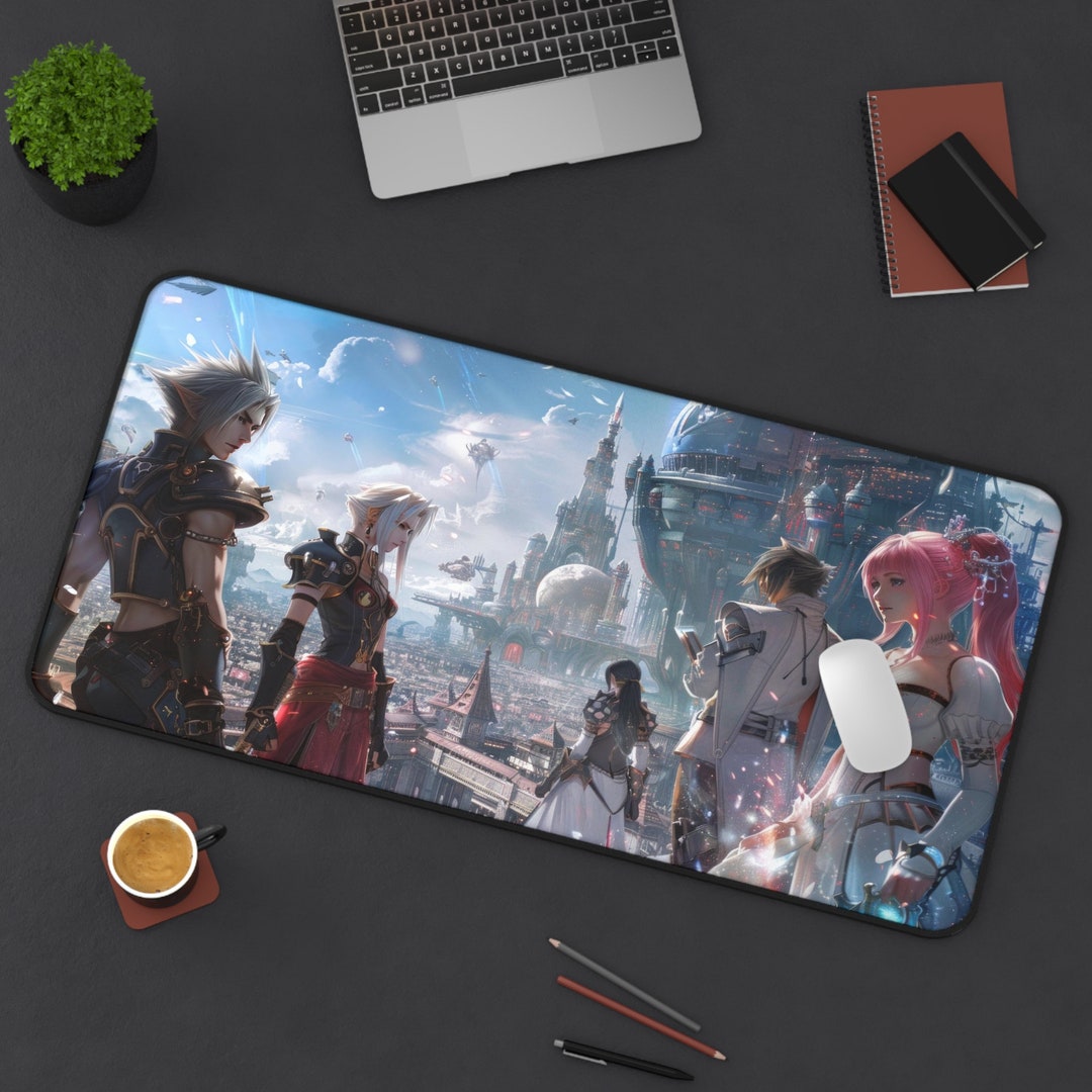 Final Fantasy XIV Endwalker All Characters Mousepad FFXIV Endwalker ...