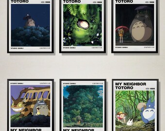Ghibli Wall Art, Miyazaki Art Print, Inspirational Sayings, Studio ...
