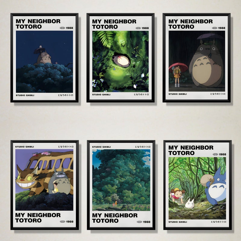 Totoro Poster - Etsy