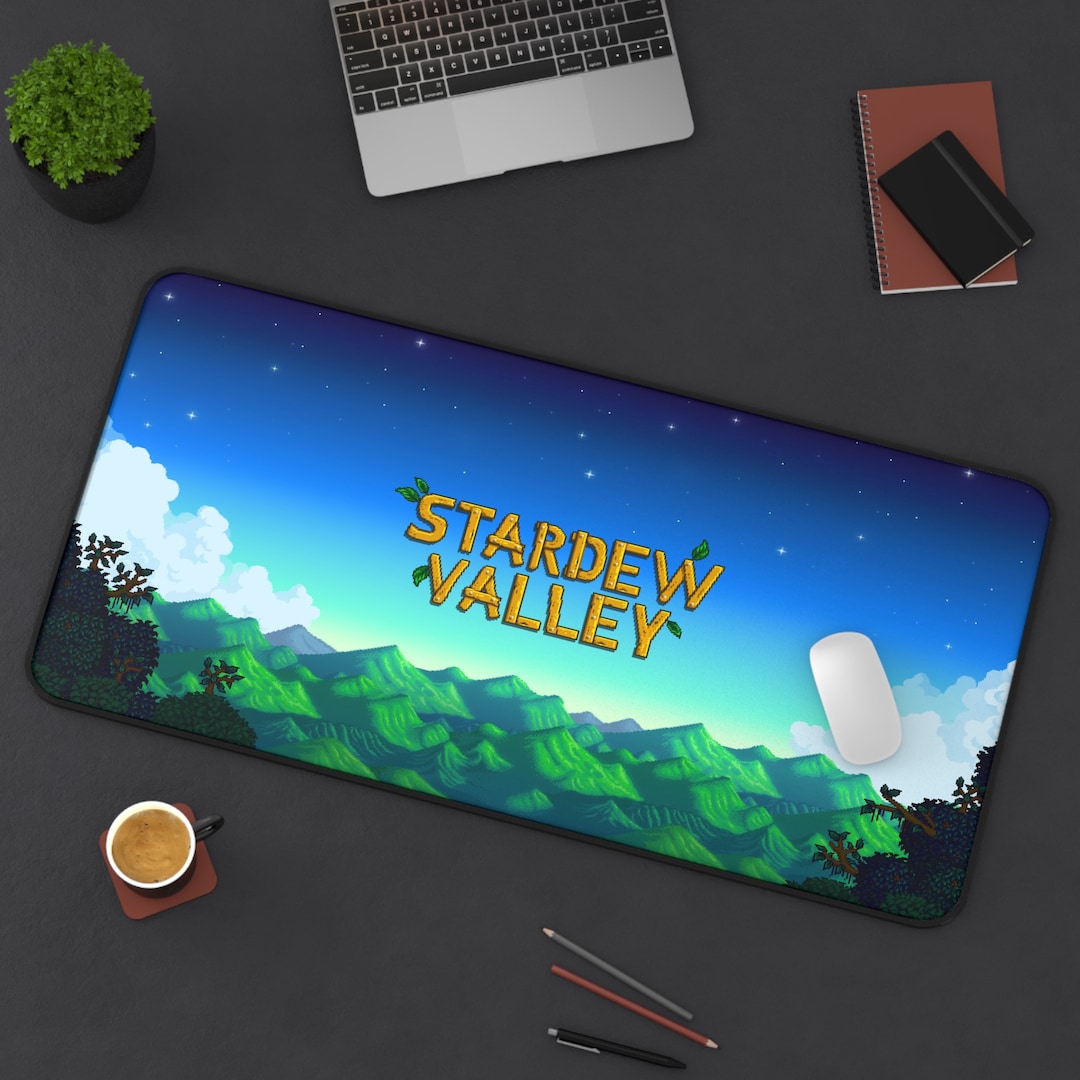Stardew Valley Mouse Pad Stardew Valley Map Desk Mat Gift for Gamer ...