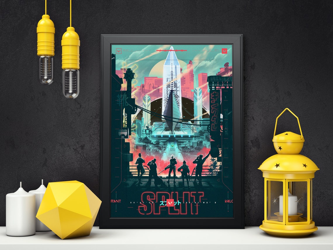 2023 Valorant Maps Poster Reyna Jett Valorant Gaming - Etsy