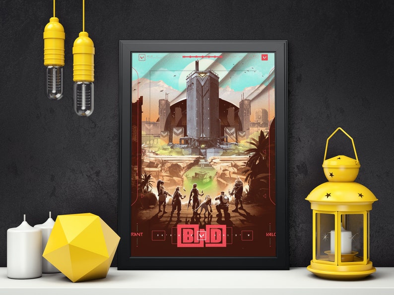 2023 Valorant Maps Poster Reyna Jett Valorant Gaming - Etsy