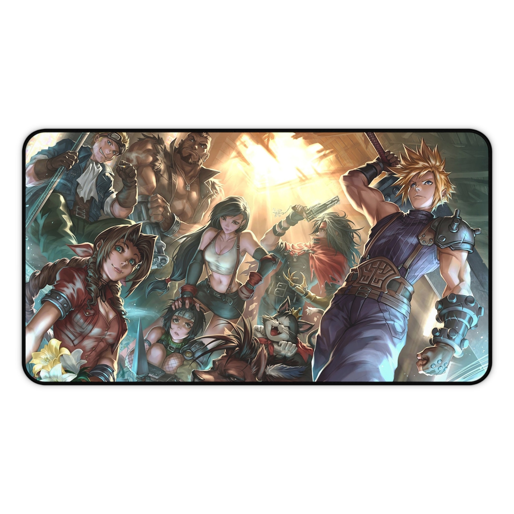 Final Fantasy VII Rebirth Collection Desk Mat FFXIV Mouse Pad Final ...