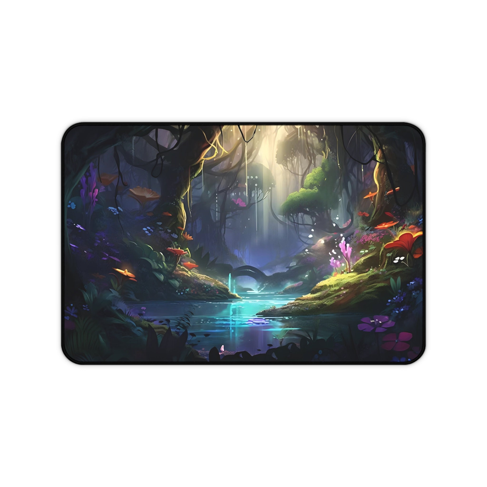 Lorcana Playmat With Zones Dark Forest Themed TCG Playmat - Etsy