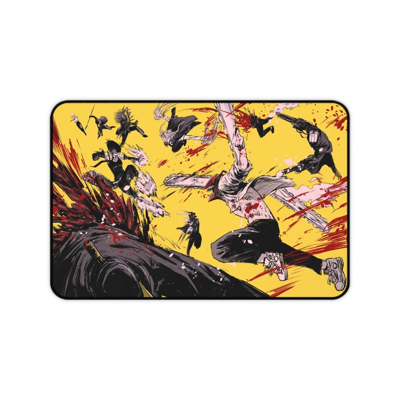 Chainsaw Man Denji Mouse Pad Chainsaw Man Power Desk Mat Gift for Gamer ...