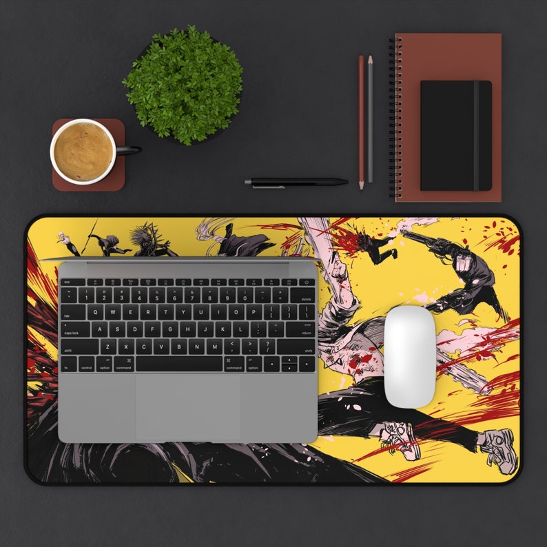 Chainsaw Man Denji Mouse Pad Chainsaw Man Power Desk Mat Gift for Gamer ...