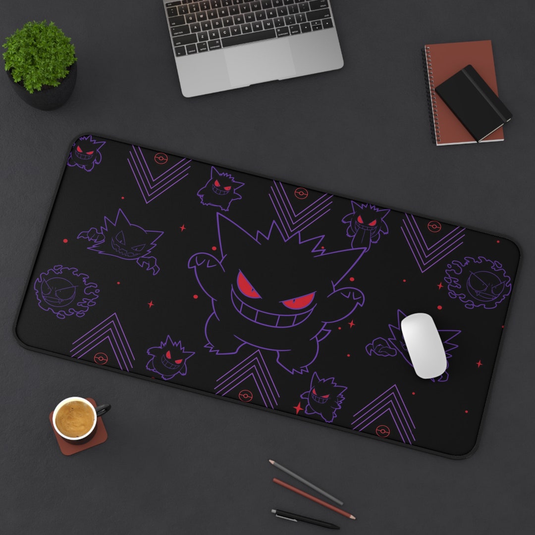 Gengar Mouse Pad Gift for Gamer Anime Desk Mat Mothers Day Gift ...