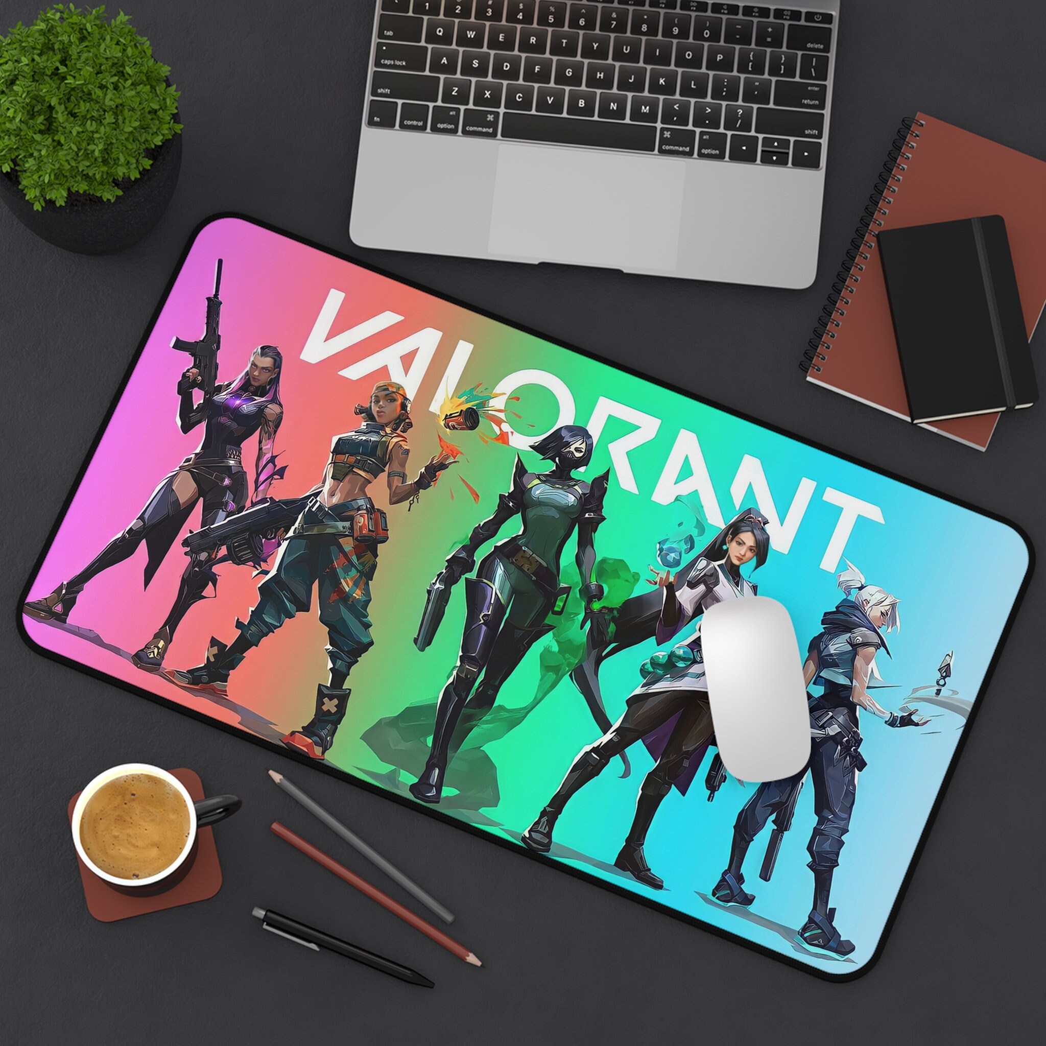 Valorant Desk Mat Valorant Mousepad Raze Desk Mat Reyna - Etsy