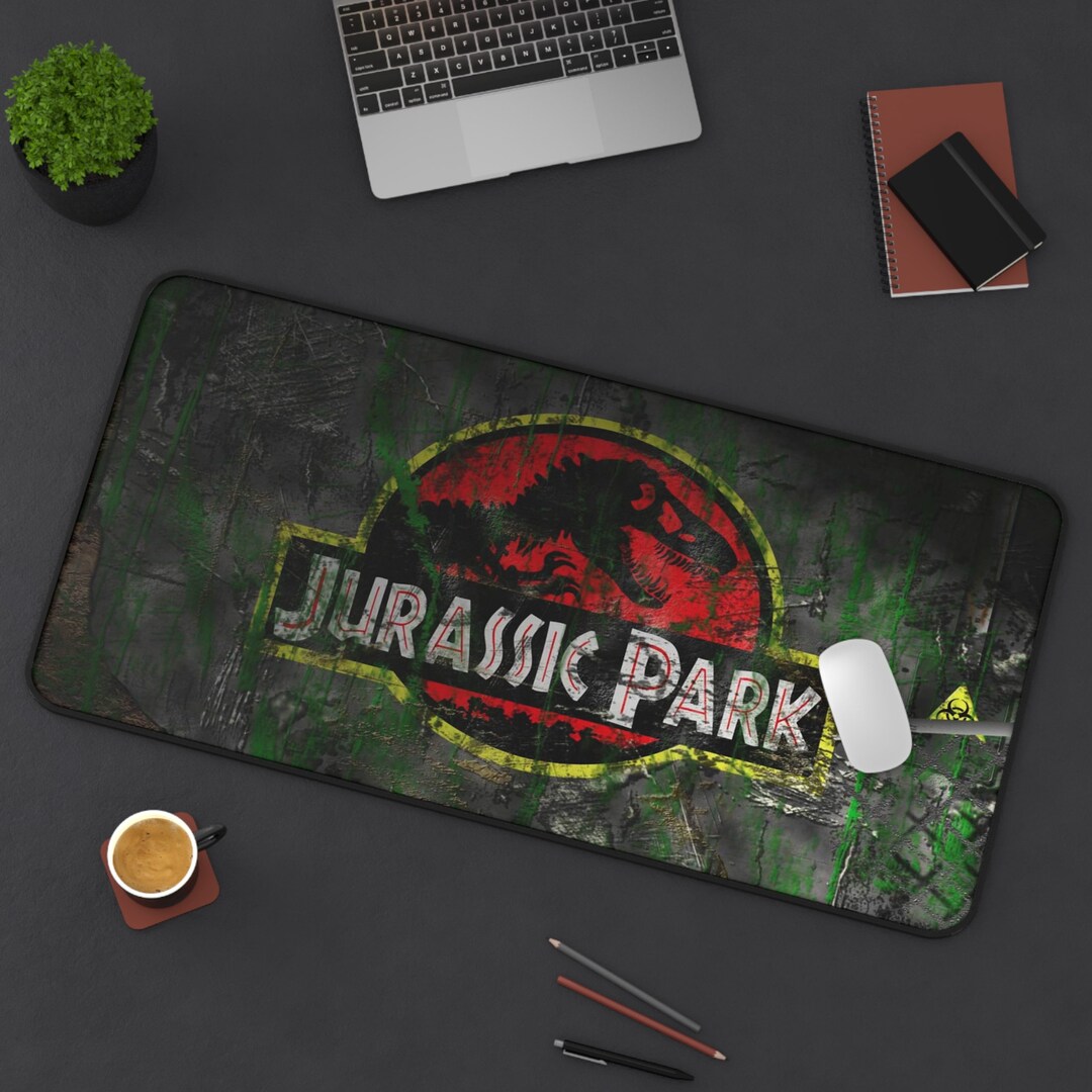 Jurassic Park Mousepad 2 Movie Desk Mat Anime Desk Mat Gift for Gamer ...