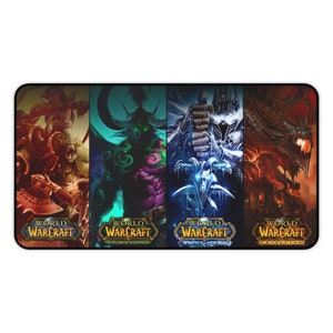 World of Warcraft Mouse Pad | Gaming Desk Mat | Customized Mouse Pad ...