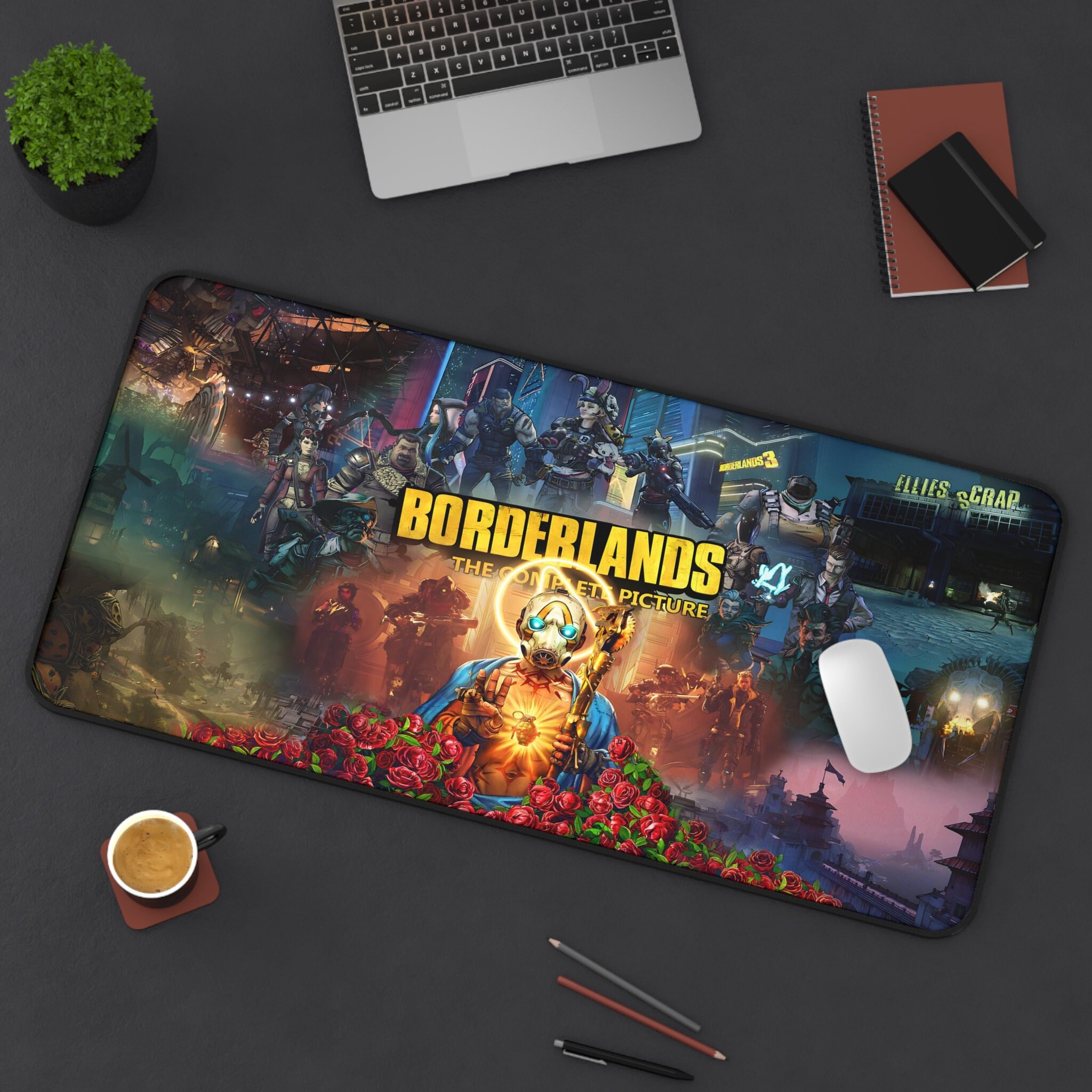 Borderlands 3 Mousepad Borderlands Desk Mat Anime Desk Mat Gift for ...