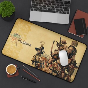 Final Fantasy XIV Online Mousepad #6 | FFXIV Endwalker Desk Mat | Anime ...
