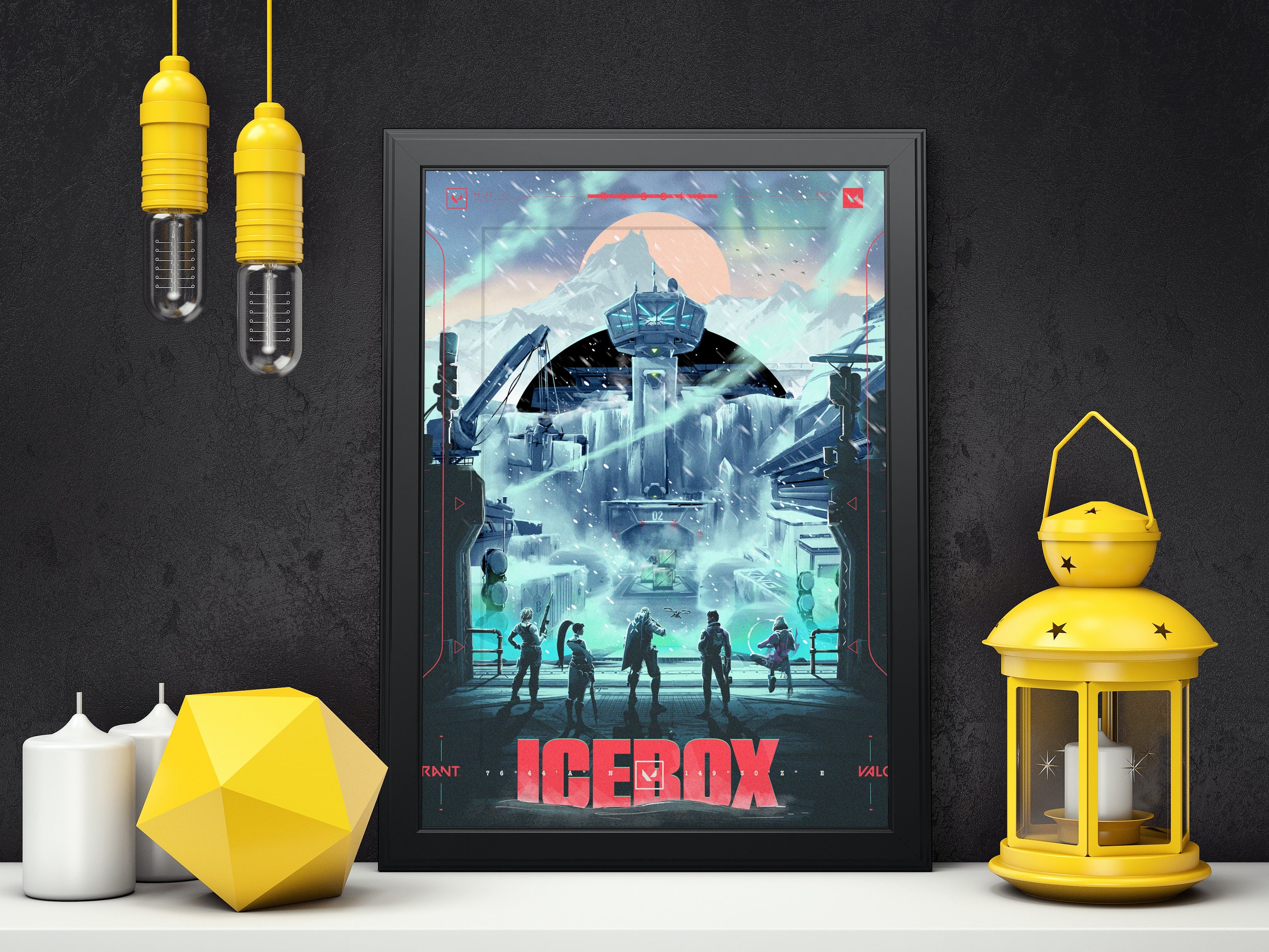 2023 Valorant Maps Poster Reyna Jett Valorant Gaming - Etsy