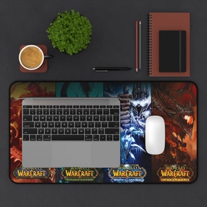 World of Warcraft Mouse Pad | Gaming Desk Mat | Customized Mouse Pad ...