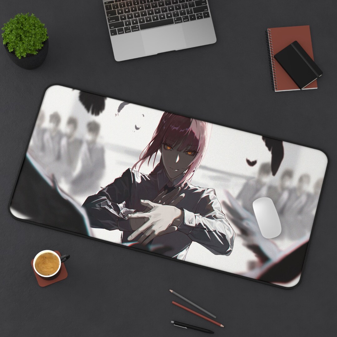 Chainsaw Makima Mouse Pad Chainsaw Man Anime Desk Mat Anime Desk Mat ...
