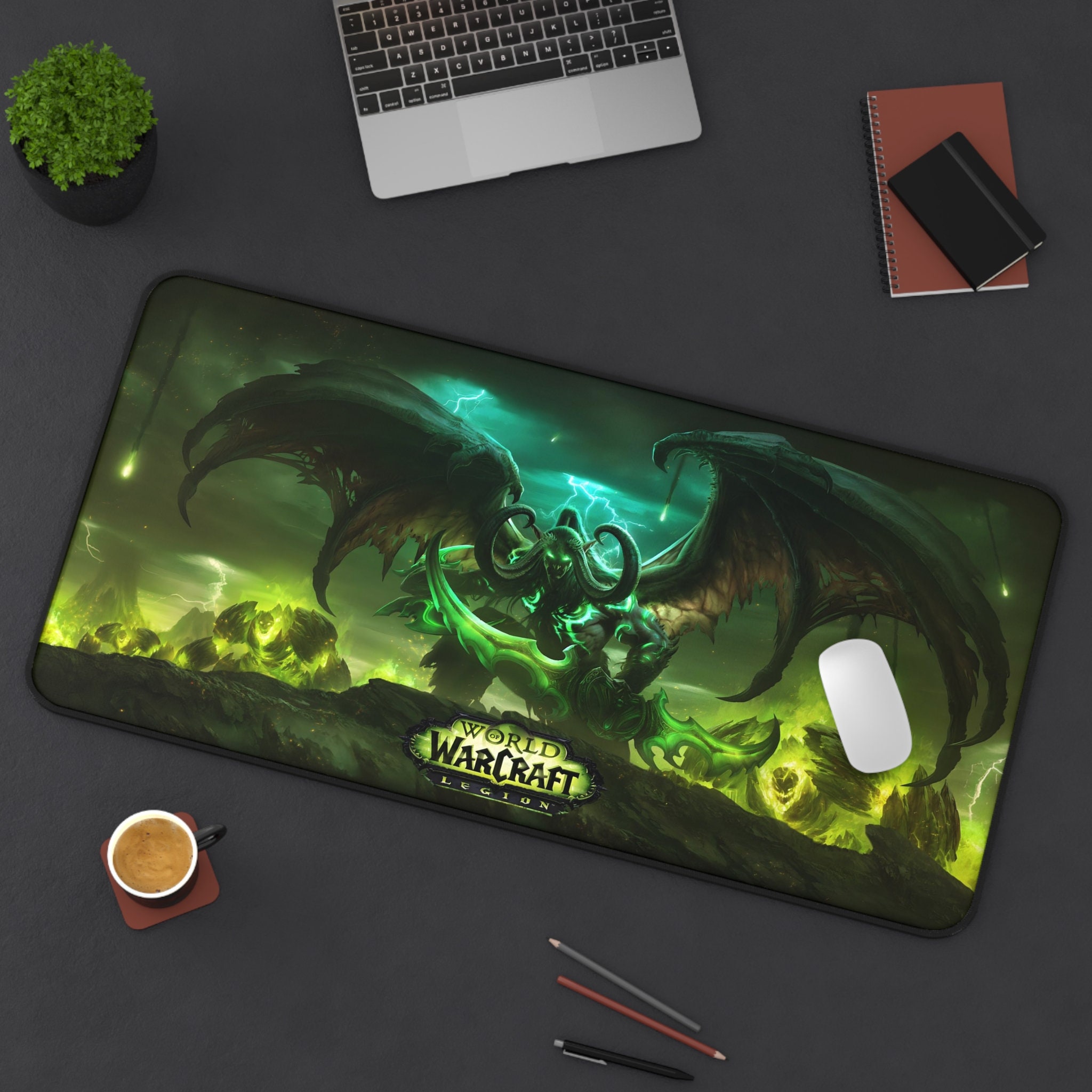 World of Warcraft Wrath of the Lich King Mousepad Wow Desk Mat Gift for ...