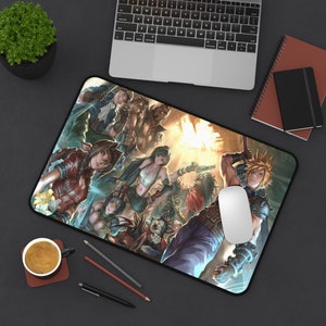Final Fantasy VII Rebirth Collection Desk Mat | FFXIV Mouse Pad | Final ...