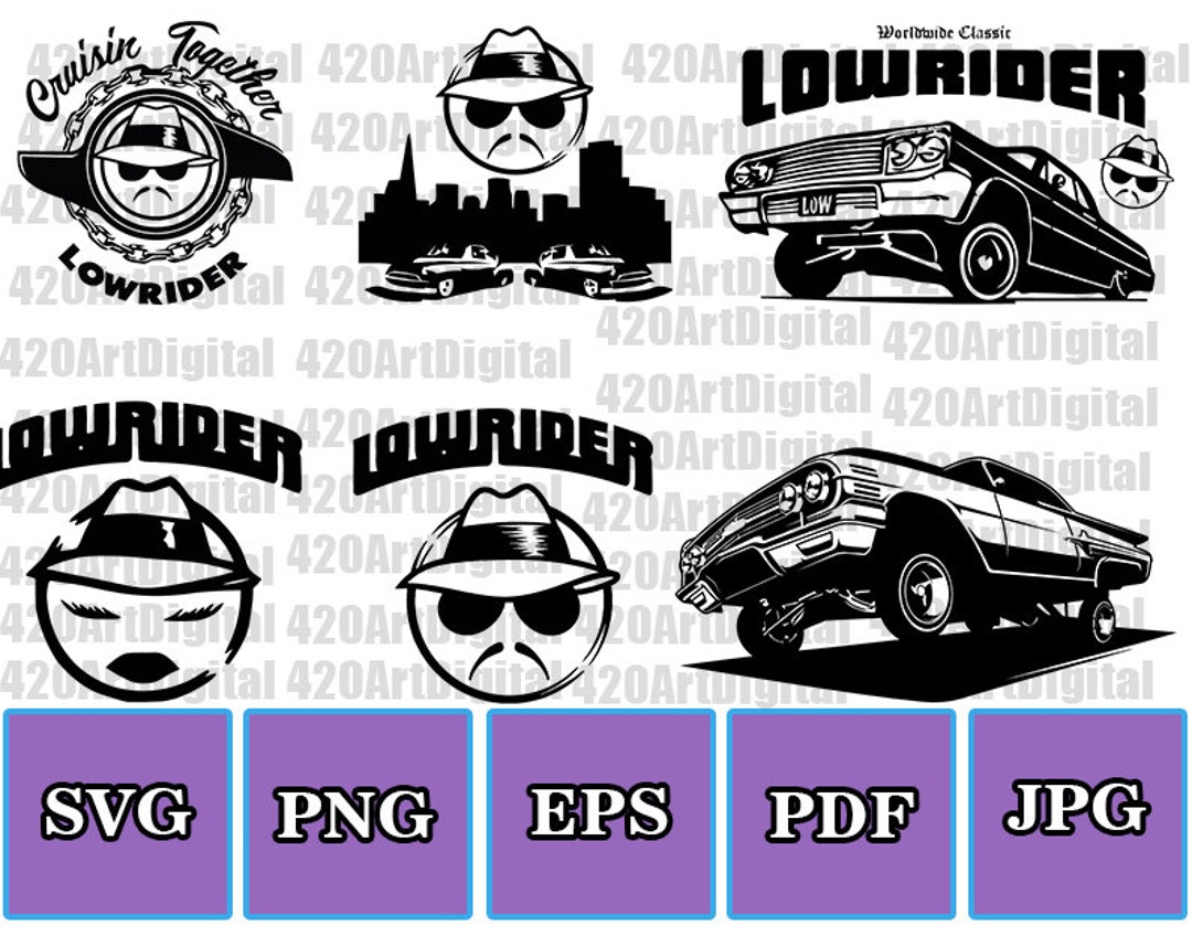Lowrider Svg Lowrider Vector Lowrider Cutfile Lowrider - Etsy Australia