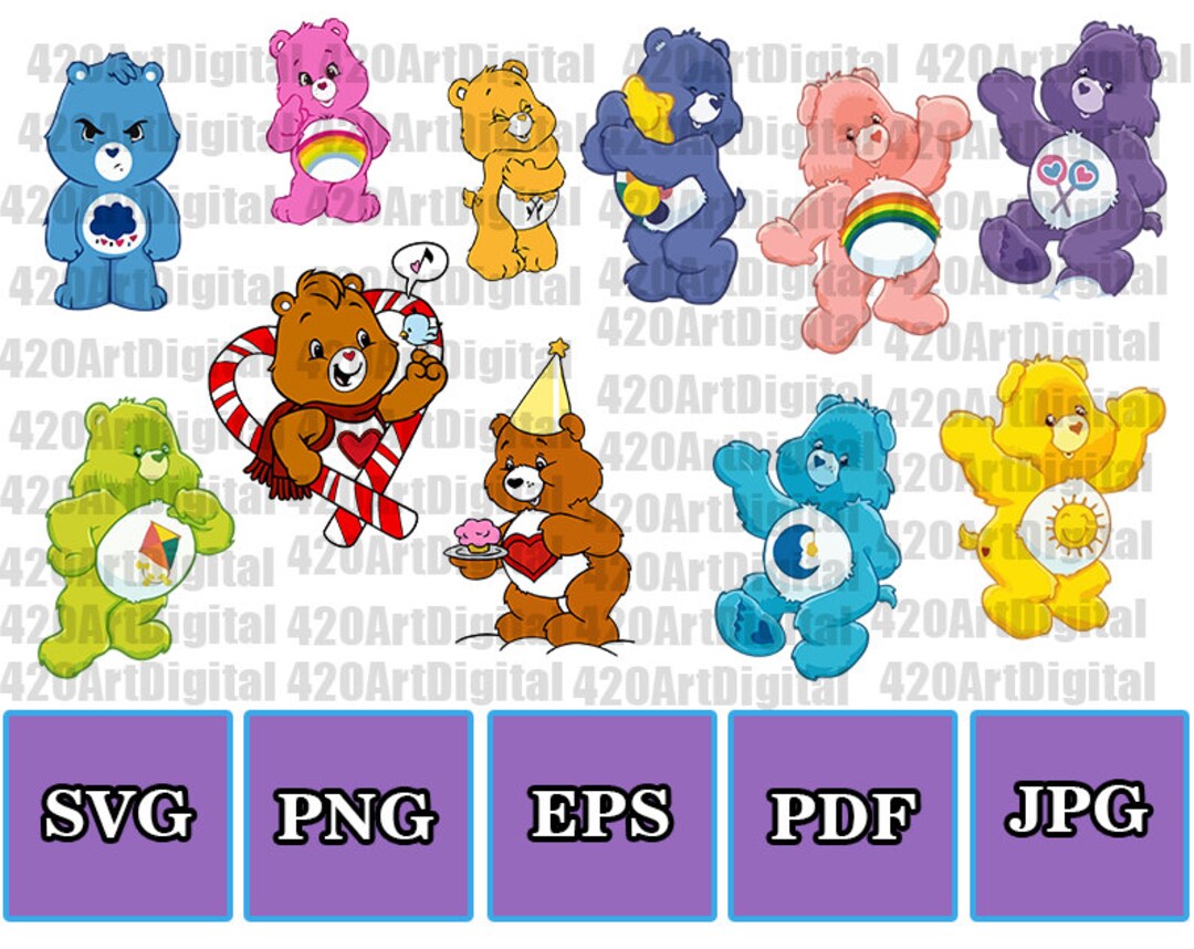 Cartoon Svg Cartoon Vector Cartoon Cutfile Cartoon Clipart - Etsy