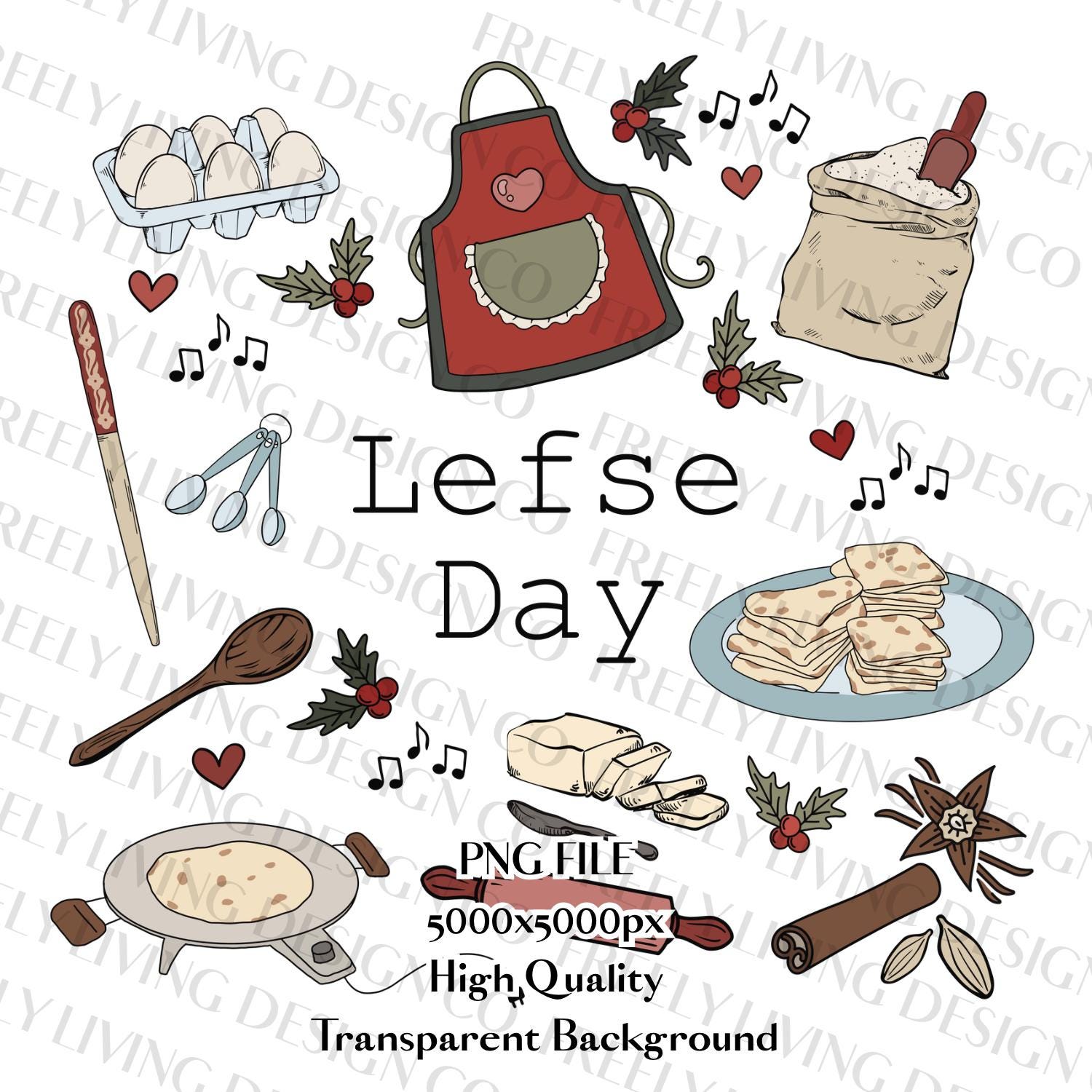 Lefse Day PNG, Digital Download - Etsy