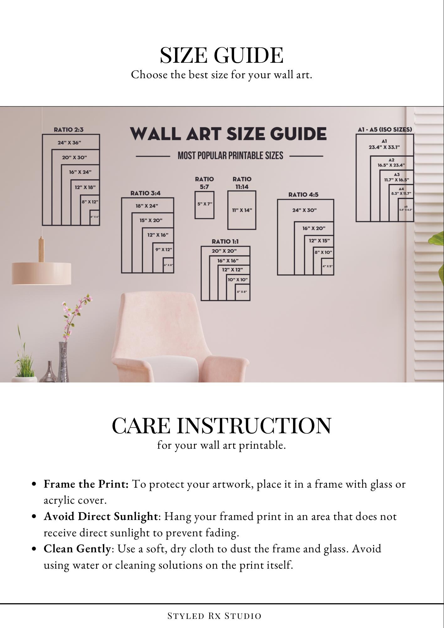 Pink Striped Strawberry Print, INSTANT Digital Downloadable Wall Art ...