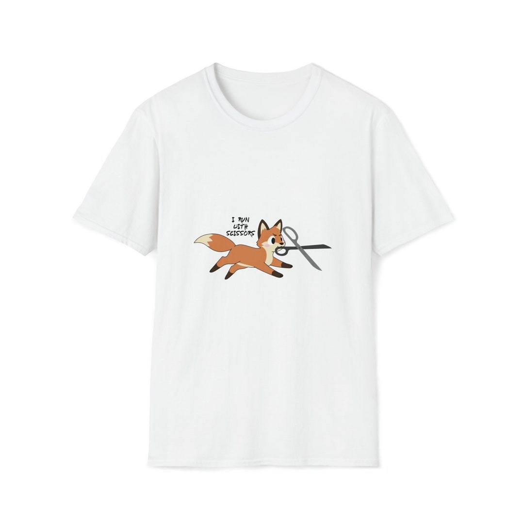 I Run With Scissors FOX - Etsy