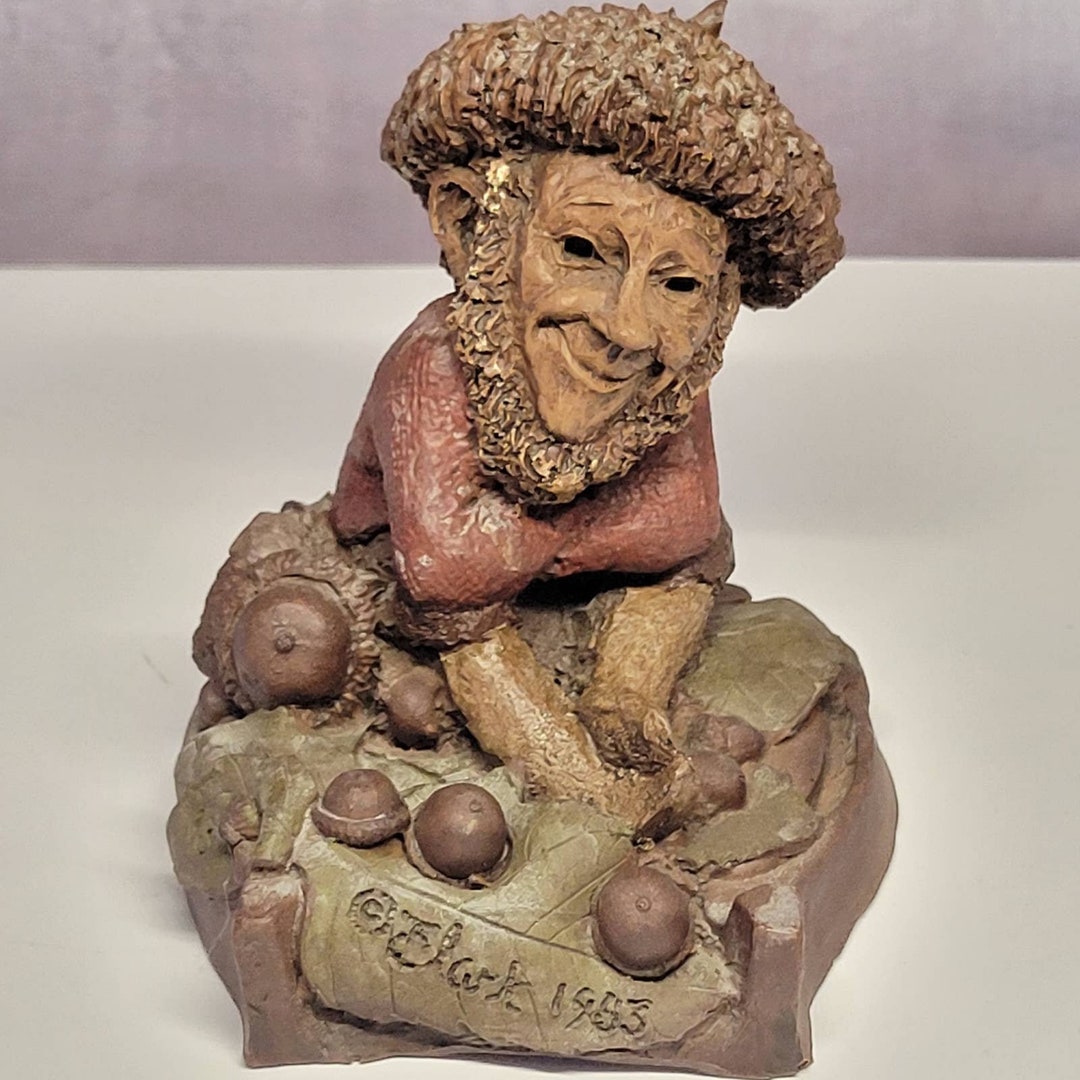 Vintage Signed Tom Clark Gnome Figurine adam COA - Etsy