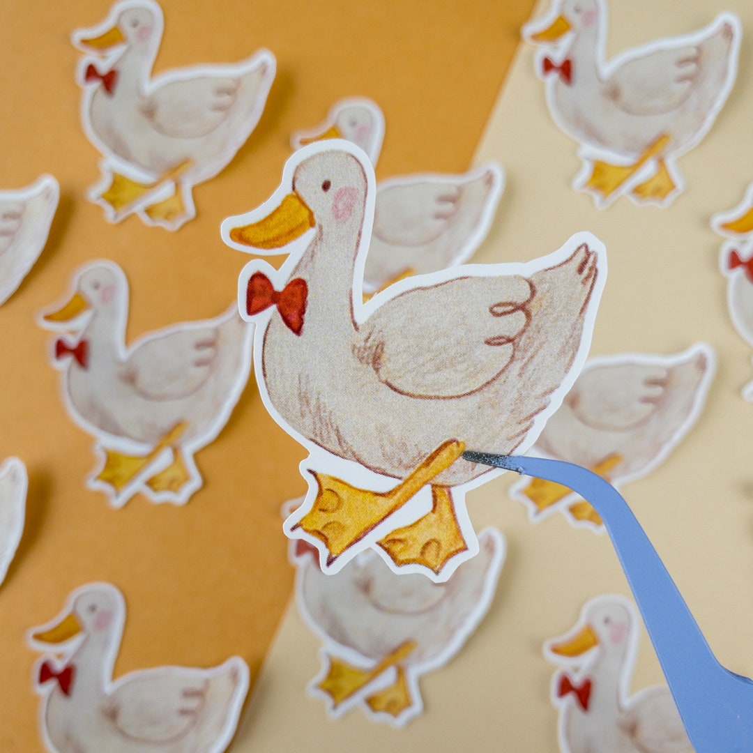 Serious Duck Bullet Journal Sticker, Scrapbooking Planner Stationery ...