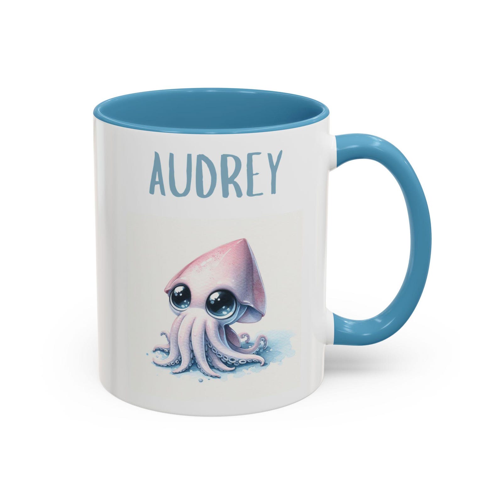 Cute Customized Squid Coffee Cup 2 - Etsy