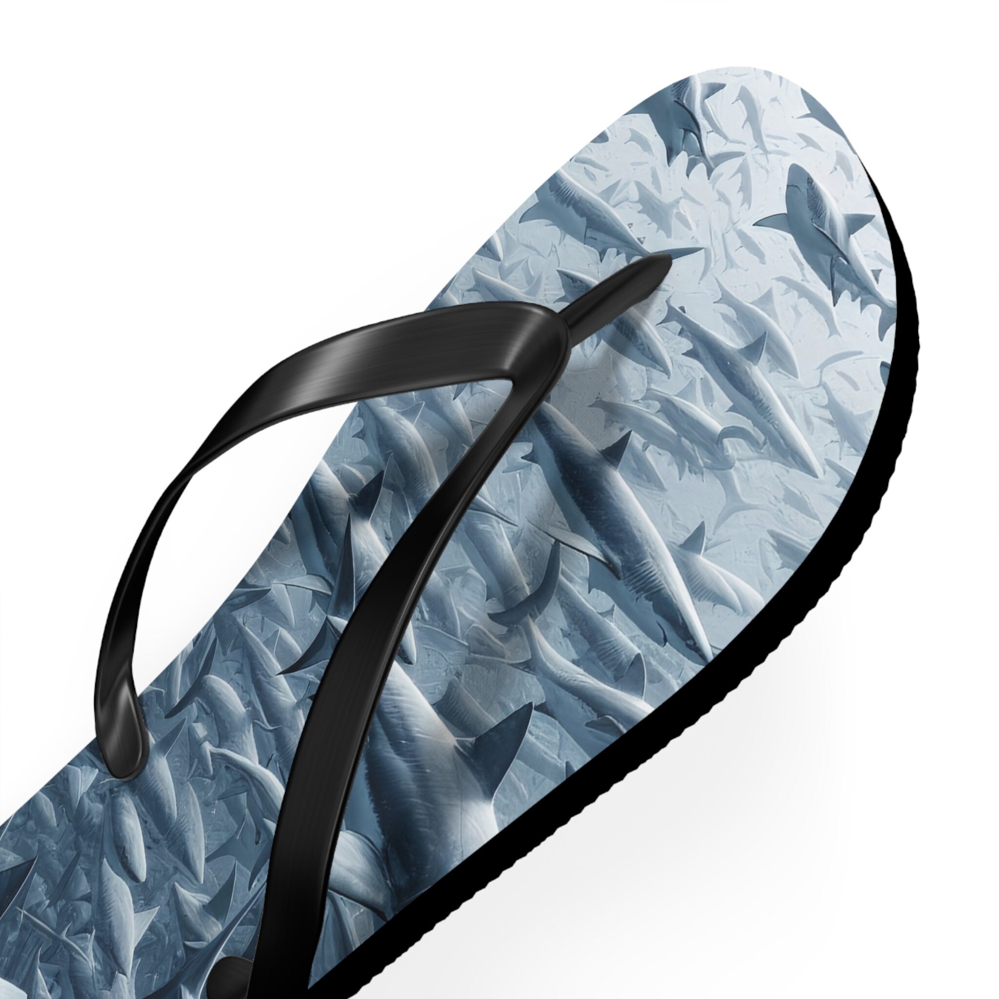 Great White Shark Flip Flops for Men or Women - Etsy