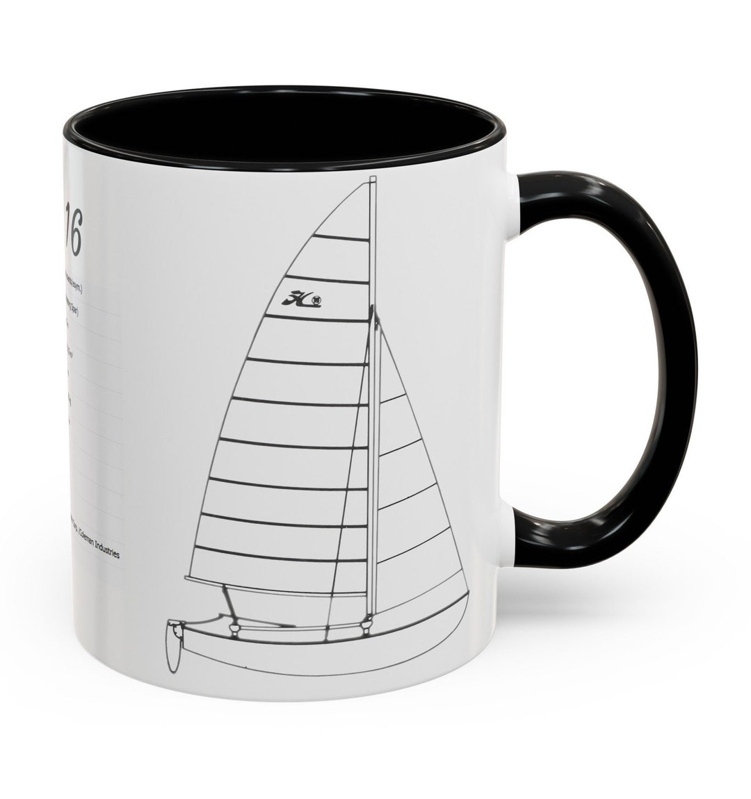 Hobie 16 Catamaran Sailboat Coffee Mug - Etsy