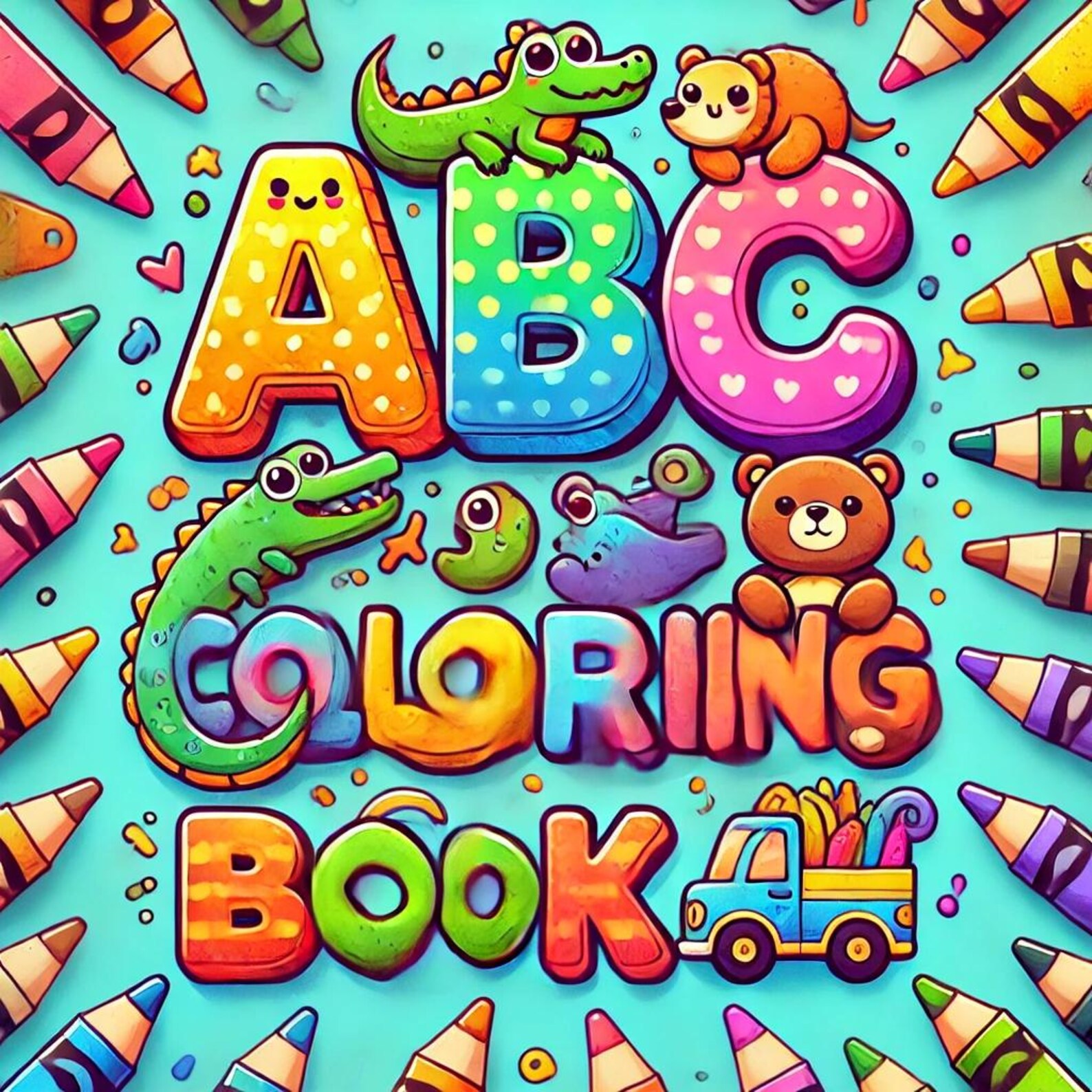 ABC Alphabet Coloring Book | Fun and Educational Letter Learning for ...
