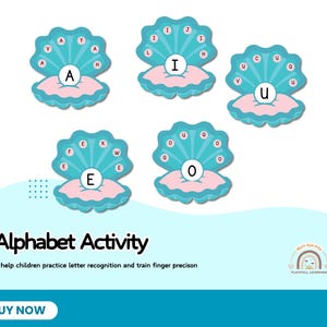 Alphabet Activity for Kids, Montessori Printable - Etsy