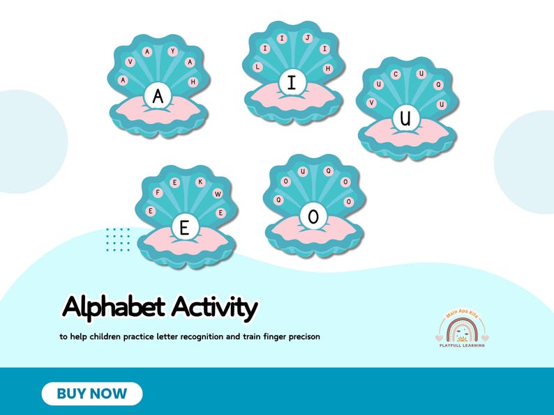 Alphabet Activity for Kids, Montessori Printable - Etsy