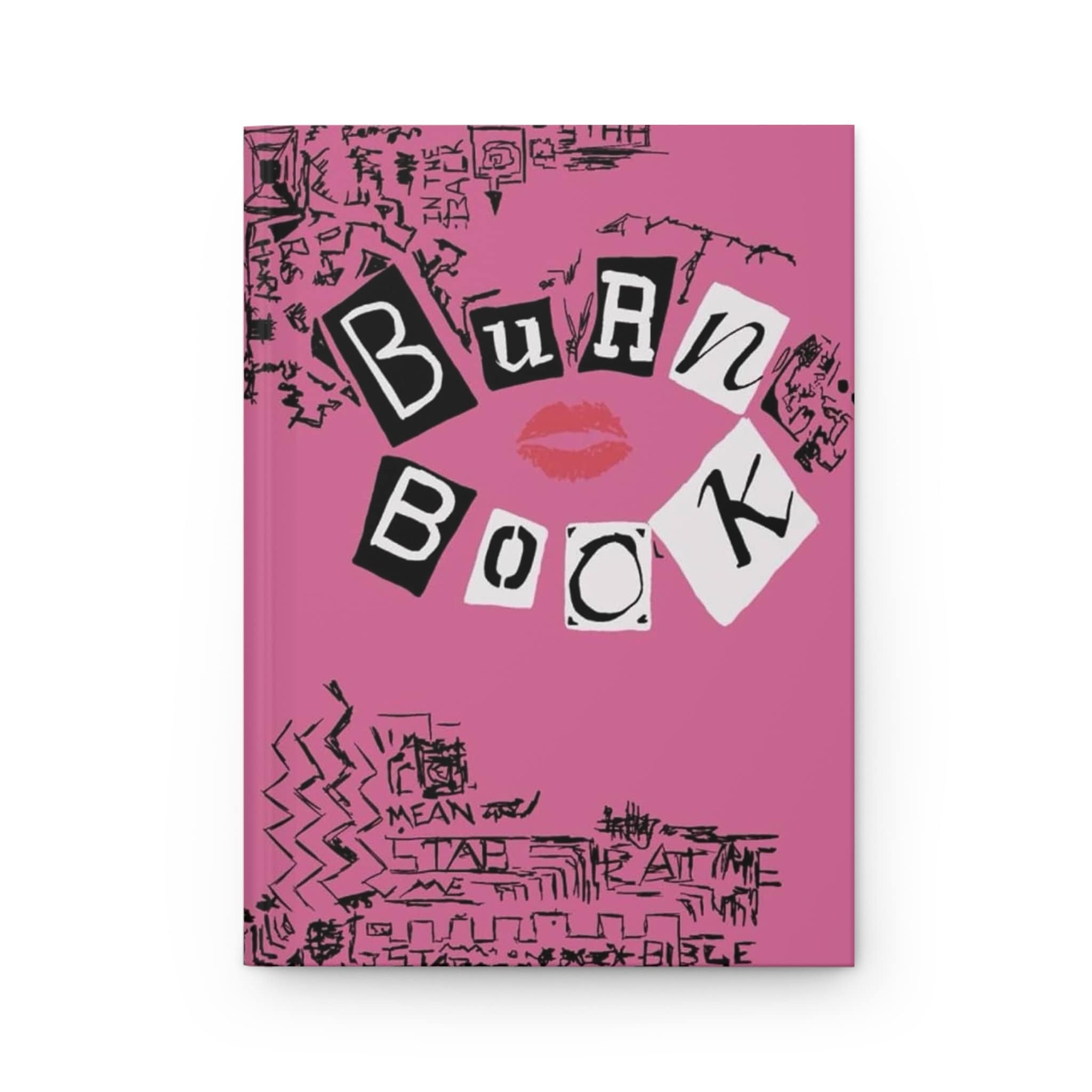 Burn Book Mean Girls hard Cover Journalregina George, Cady Heron ...
