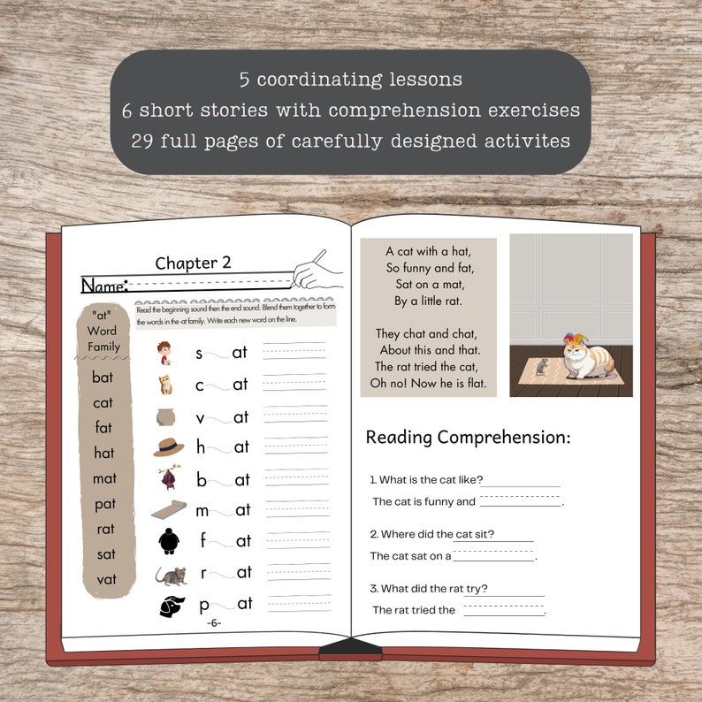 Teach Beginning Reader Easily -integrated Reading, Writing & Phonics ...