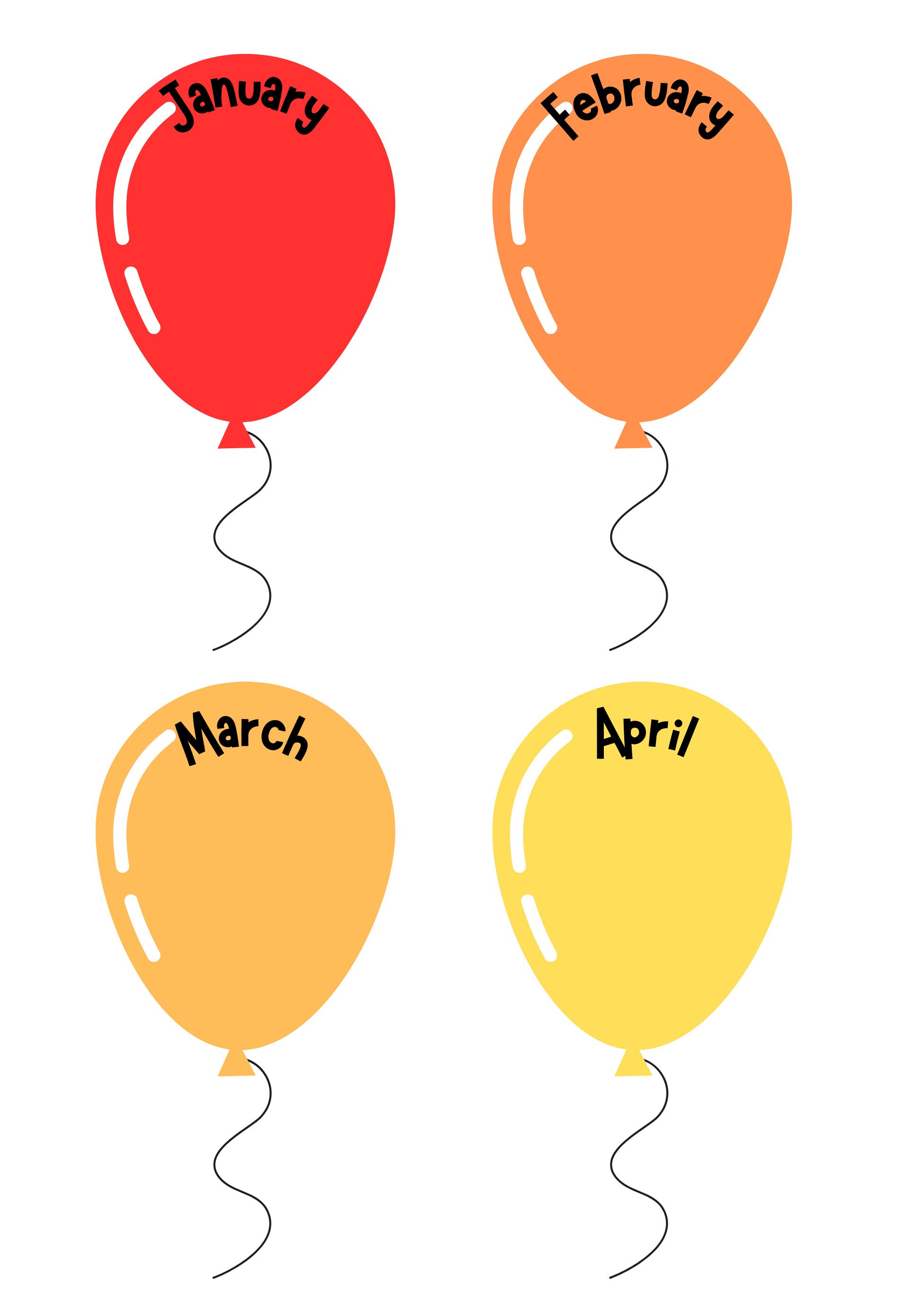 Our Birthdays Classroom Printable, Digital Download, Editable Template ...