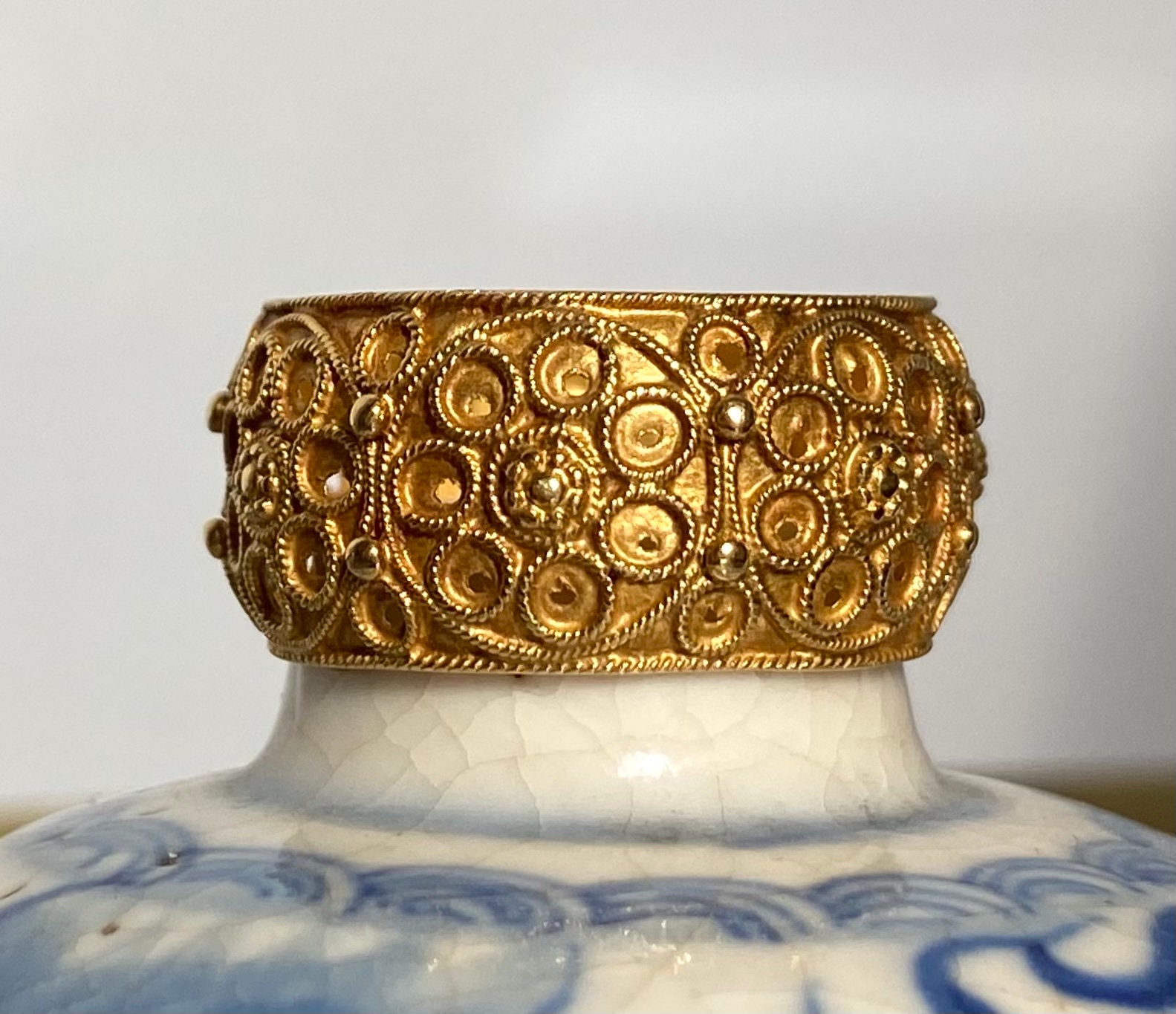 Antique Gold Ring 18th Century Wedding Ring 18 Carat - Etsy