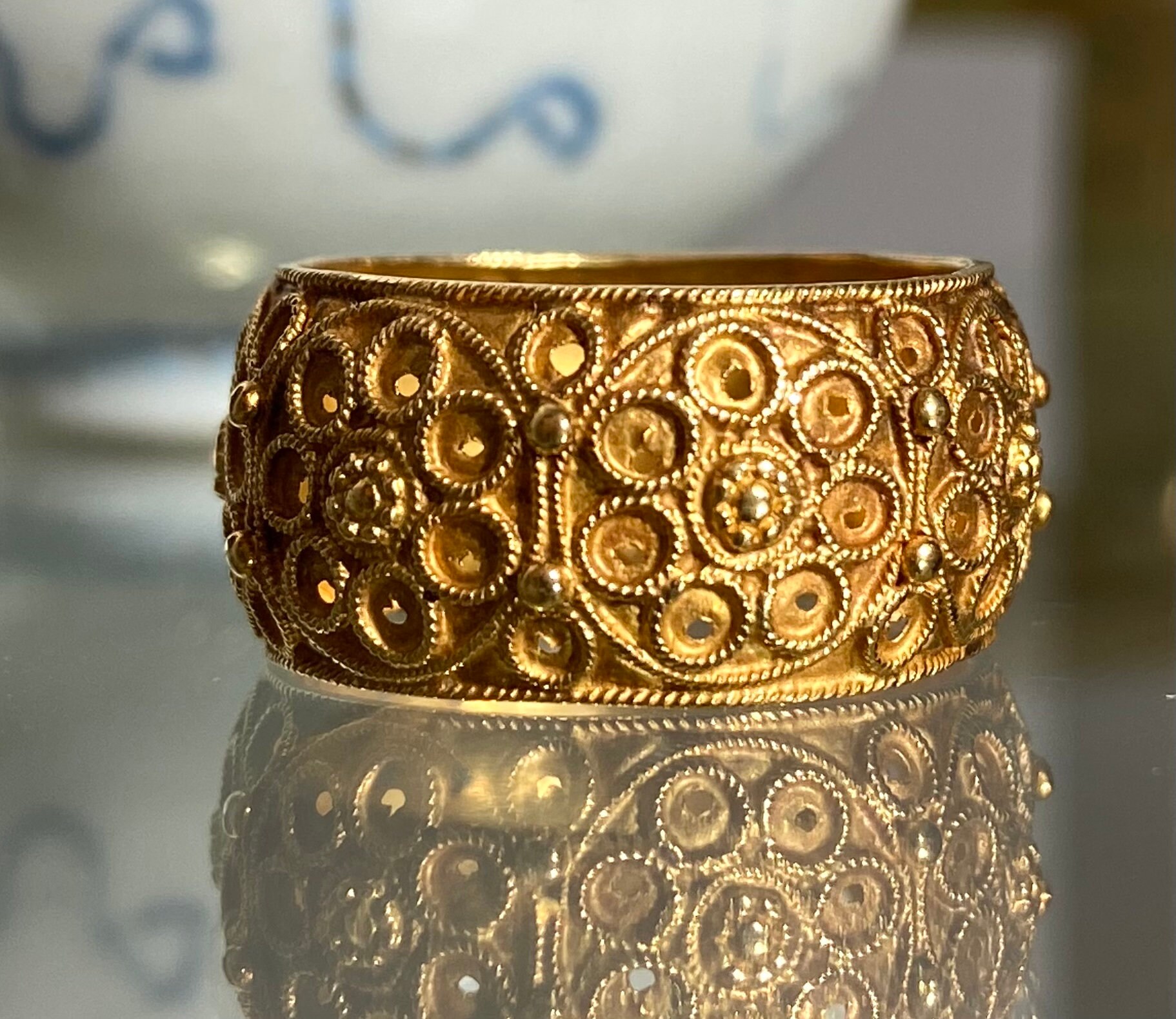 Antique Gold Ring 18th Century Wedding Ring 18 Carat - Etsy