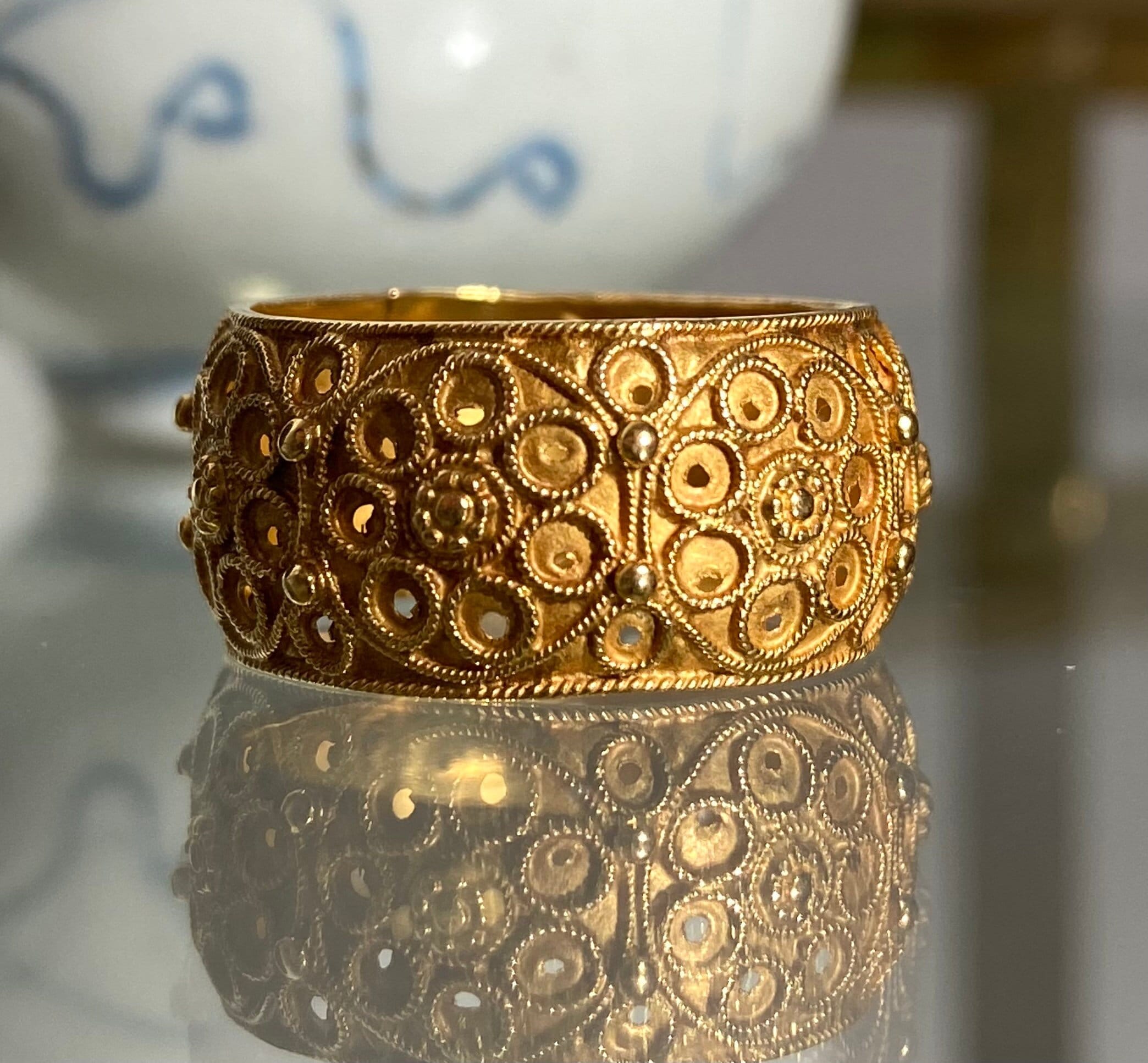 Antique Gold Ring 18th Century Wedding Ring 18 Carat - Etsy