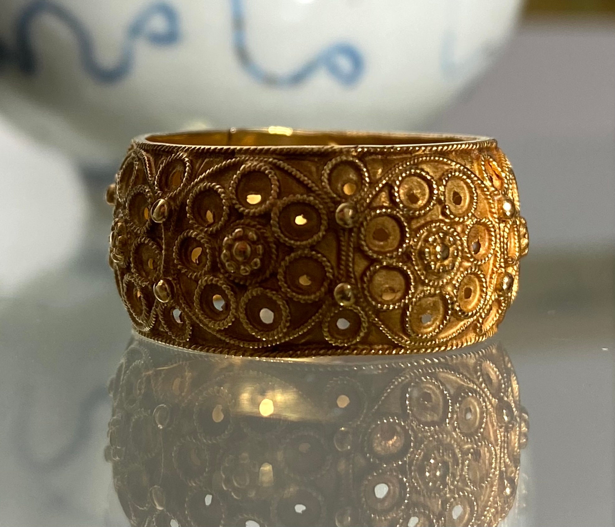 Antique Gold Ring 18th Century Wedding Ring 18 Carat - Etsy