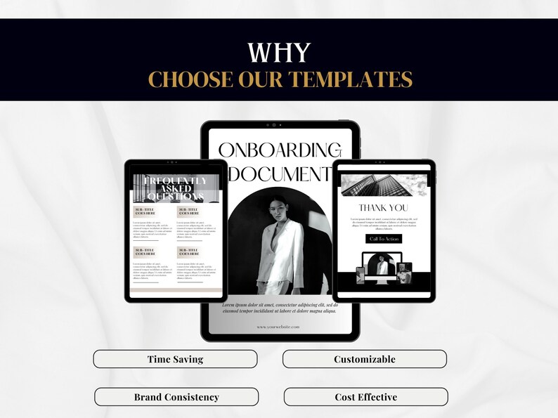 Onboarding Guide for Small Businesses Canva Welcome Packet Onboarding ...