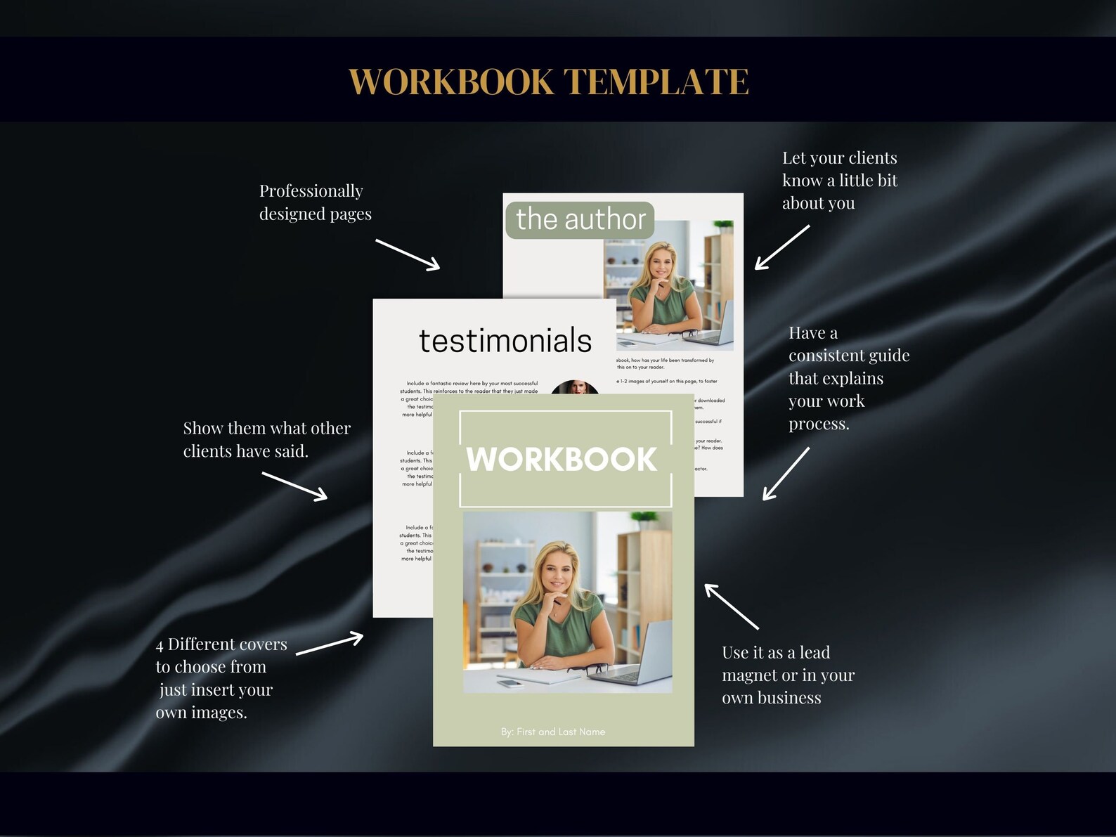 Workbook Template | Workbook Canva | Editable Coaching Workbook ...
